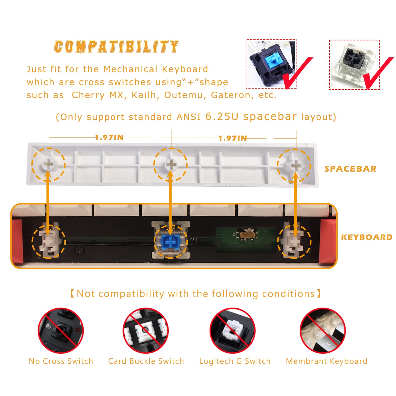 Corgi Dog Keycaps for Cherry MX Switches Cute Pets Mechanical Gaming Keyboard, PBT Key Caps Set(English Version)