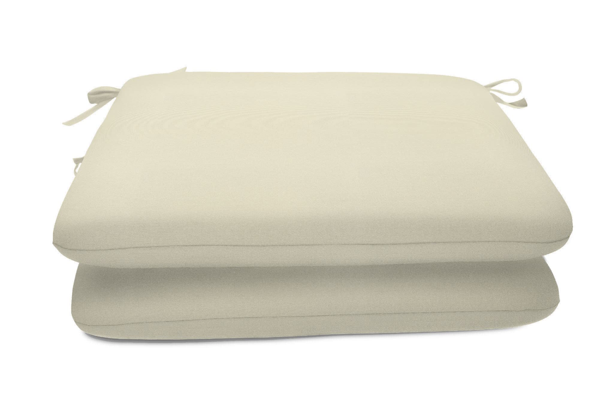 Naturesroom Sunbrella Patio Cushions - (2 Pack) - 20" W x 20" L x 2.5" T, Outdoor Chair Cushion with Comfort, Style & Durability Designed for Outdoor Living - Made in The USA