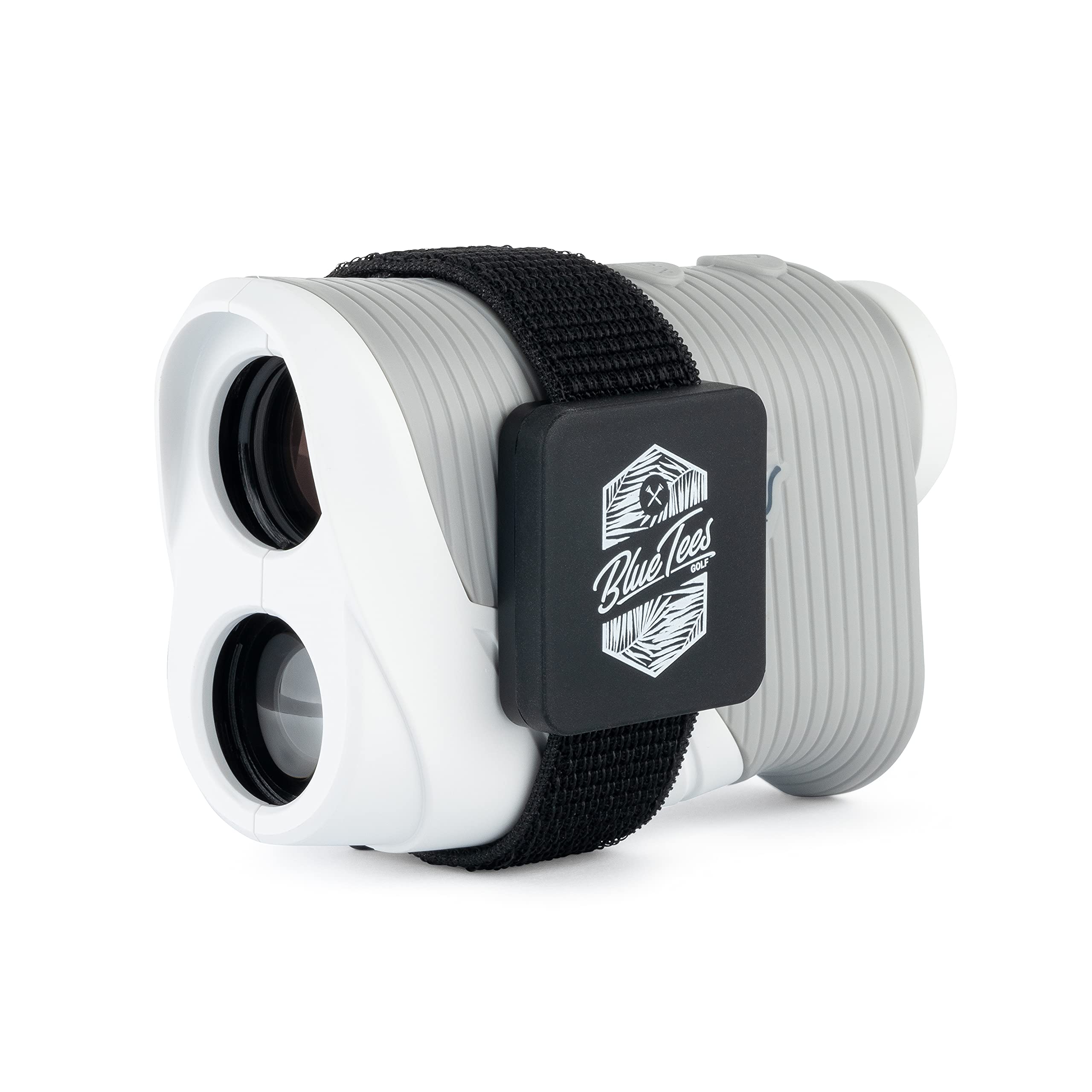 Blue Tees Golf Series 2 Laser Rangefinder - 800 Yards Range, Flag Lock Pulse Vibration, Non Slope. Attaches to Push Cart, Golf Cart Rails.
