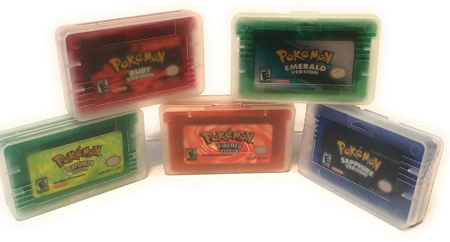 Pokemon Gameboy games Legacy Collection. All games for Gameboy Color (7) & Gameboy Advance (5) [Gameboy Color & Advance Collection 12 pack]