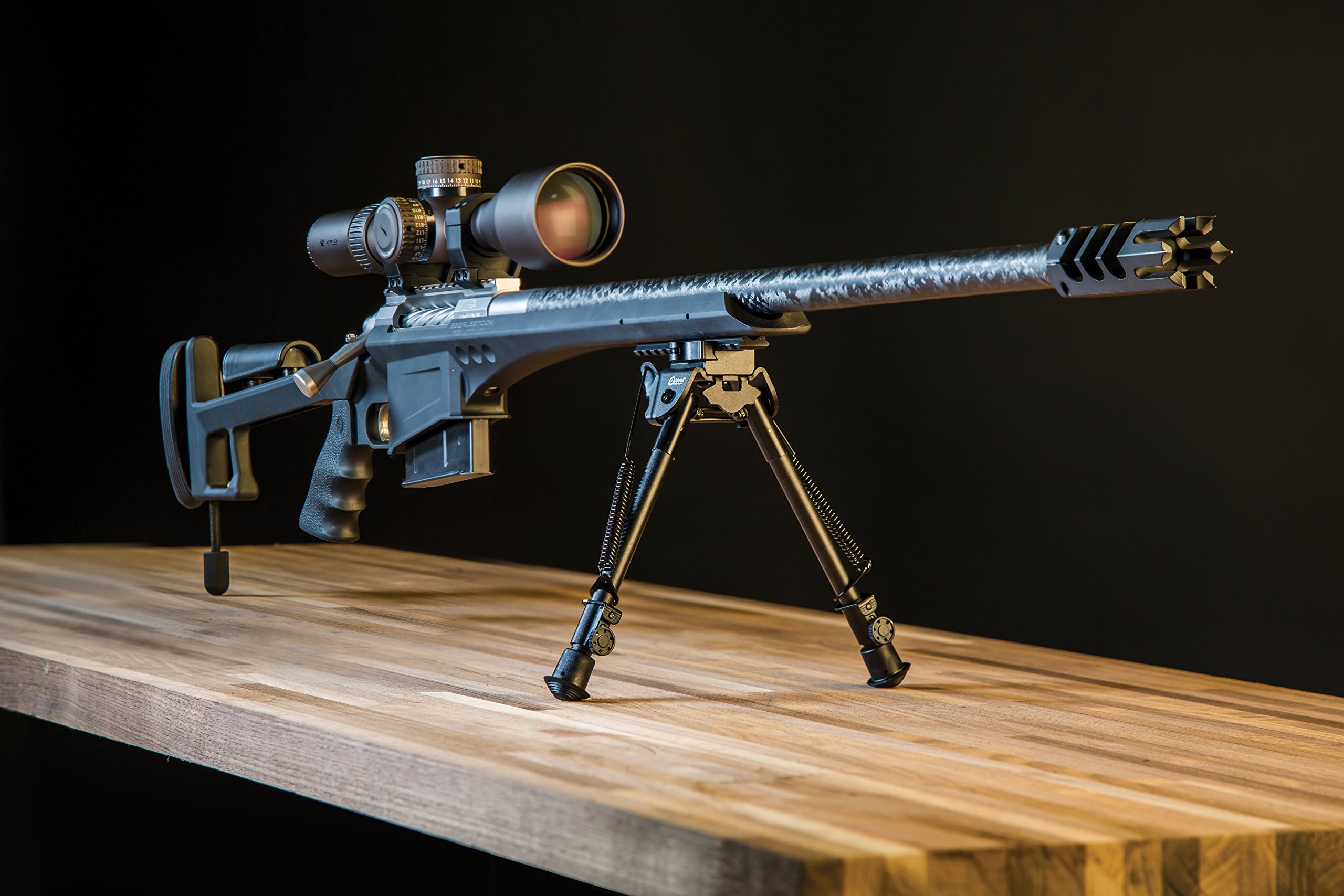 Caldwell XLA Fixed Pic Rail Bipod 6" - 9" with Collapsible Design, Non-Slip Feet and Notched Legs for Outdoor, Range, Shooting and Hunting