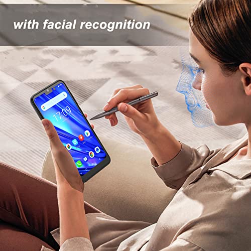IP14 Pro Smartphone, 6.1in 4GB RAM 32GB ROM Unlocked Smartphone Ultrathin Face Recognition Dual Card Dual Standby Cellphone, Great Gifts for Parents (Black)