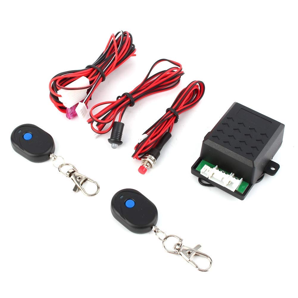 Car Immobilizer Lock,1 Set Universal Car Immobilizer Lock Alarm System Anti Theft Protection for Car