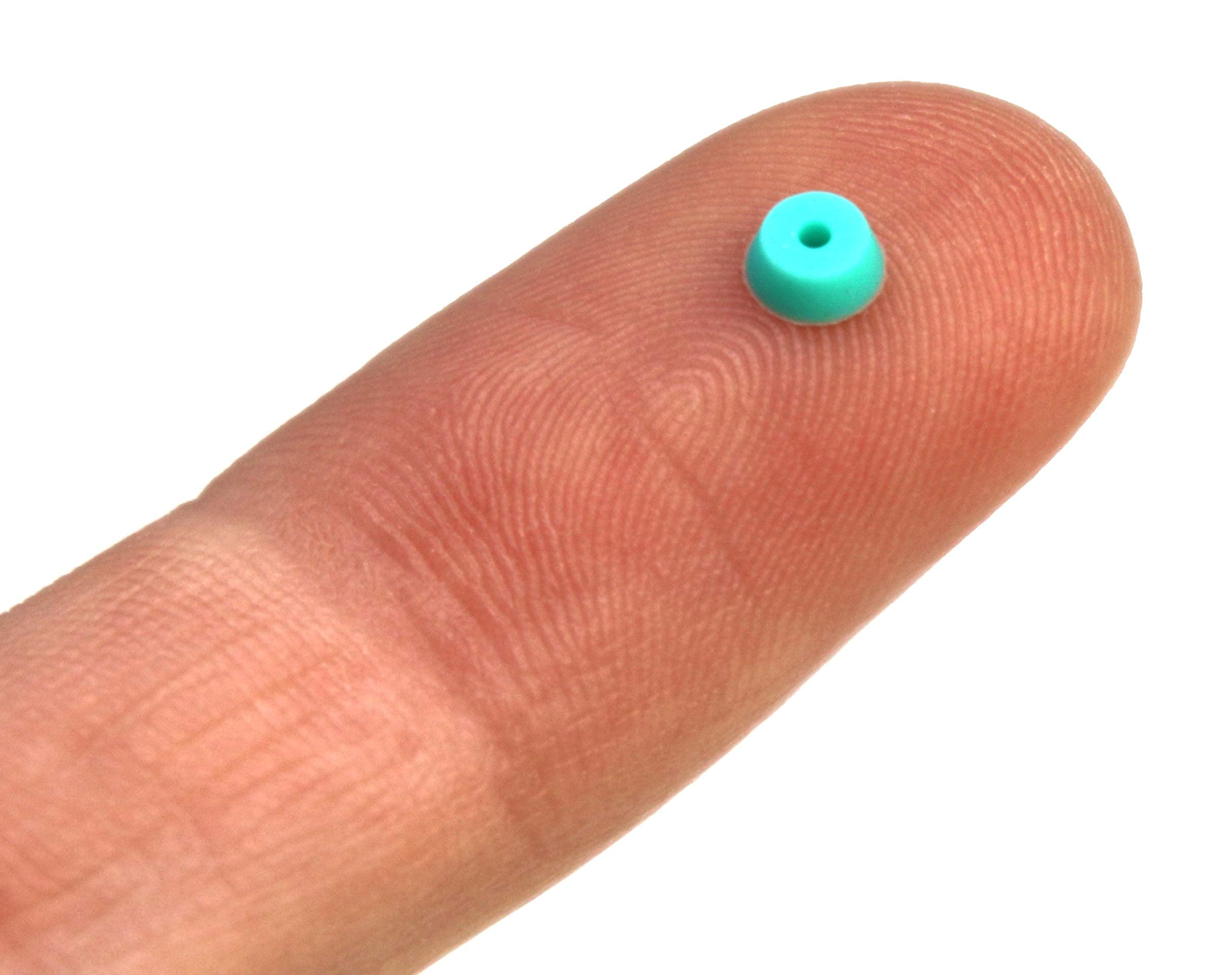 Teak Tuning Bubble Bushings Pro Duro Series in Teal - Loose (61A) - Custom Molded Fingerboard Tuning
