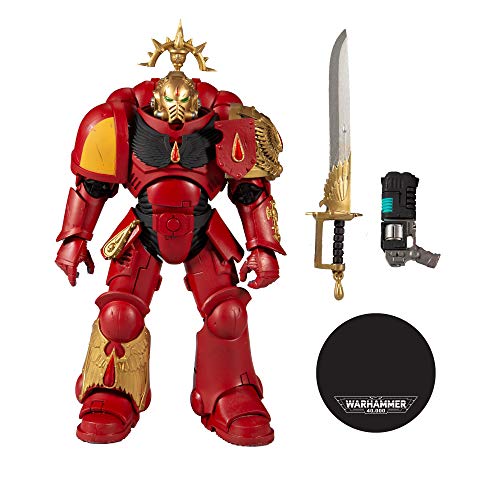 McFarlane Blood Angels Primaris Lieutenant Warhammer 40K Gold Label Toys Action Figure