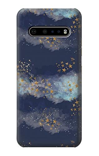 R3364 Gold Star Sky Case Cover for LG V60 ThinQ 5G