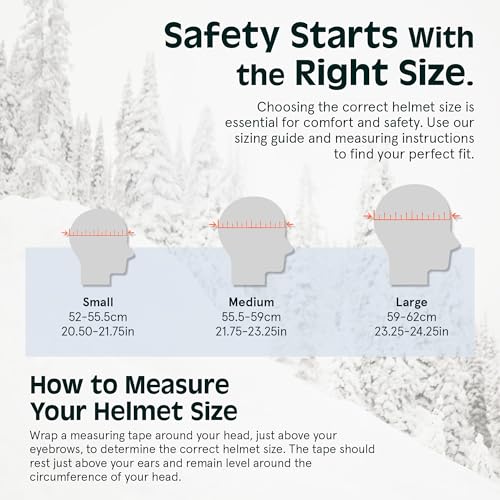 Retrospec Zephyr Ski Helmet - Snowboard Helmet for Adults & Youth- Adjustable Fit Snow Helmet with Protective Shell, and Breathable Vents for Men, Women, Boys and Girls