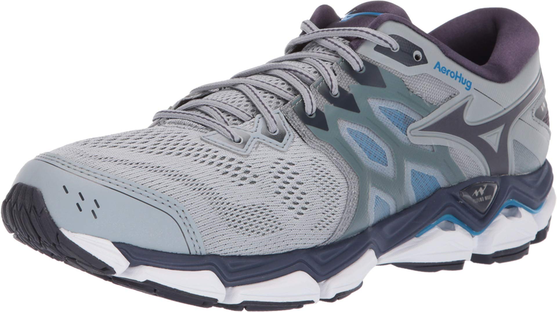 Mizuno Men's Wave Horizon 3 Running Shoe, Quarry-Graphite, 7.5 D US