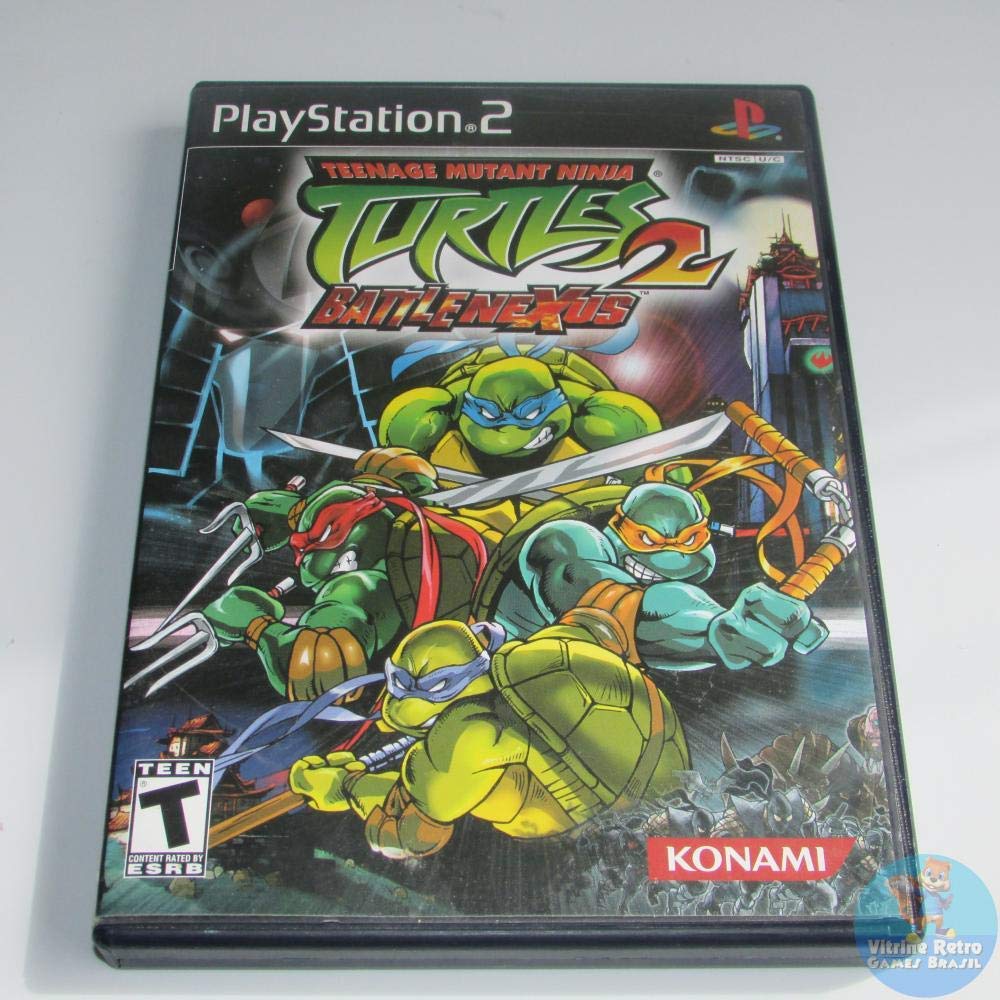 Teenage Mutant Ninja Turtles 2 Battle Nexus - PlayStation 2 (Renewed)