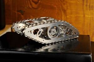Marvel Tank 2 Stainless-Steel Model Kit | Durable and Mechanized Machine for The Experienced Hobbyist | Do-It-Yourself Project | No Soldering Required