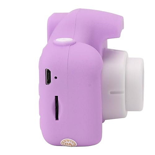 Camera, Birthday Gift Multifunctional Children Camera USB Charging Automatic 2in Screen for Festival (Purple)