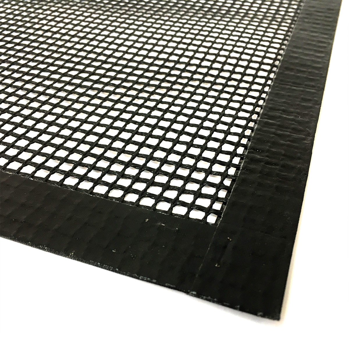 Bluedrop PTFE Open Mesh Crispy Baking Mats Quick Oven Liners Dehydrator Sheets Non Stick Perforated Toaster Meshes Pack of 2