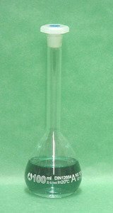 SEOH 50ml Class A Volumetric Flask Borosilicate Glass