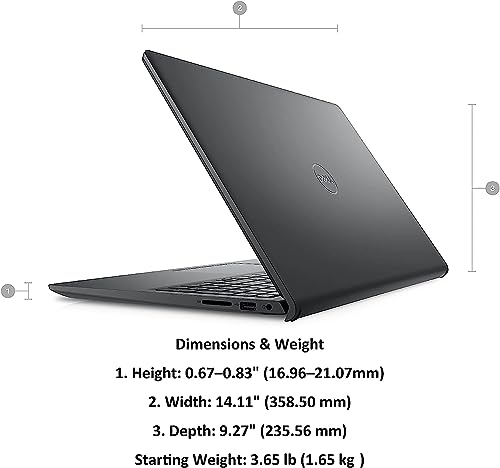 Dell Inspiron 15 3000 3520 15.6" FHD Touchscreen (Intel 4-Core i5-1135G7, 16GB RAM, 512GB PCIe SSD, UHD Graphics) Business Laptop, WVA Anti-Glare, Numeric Keypad, Webcam, Wi-Fi, Win 11 Home