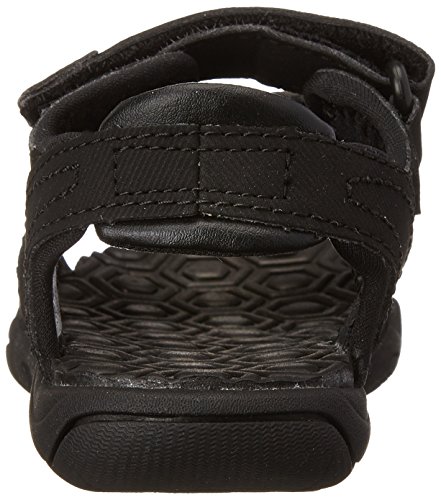 Timberland Adventure Seeker Two-Strap Sandal (Big Kid),Blackout,6 M US Big Kid