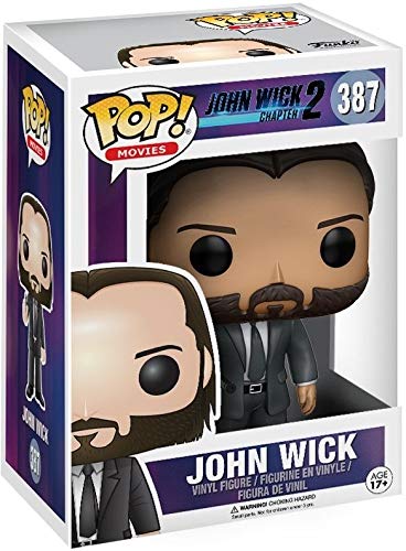 John Wick Chapter 2 Funko Pop! Vinyl Figure - 3.75" Multicolored with Compatible Box Protector Case