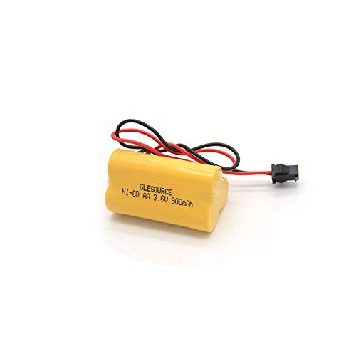 GLESOURCE 3.6V 900mAh Emergency/ Exit Light Battery Compatible for Lithonia ELB B001 ELBB001 ELB-B001 Lithonia EU2 LED Interstate ANIC1566 Unitech 0253799(2 Pack)