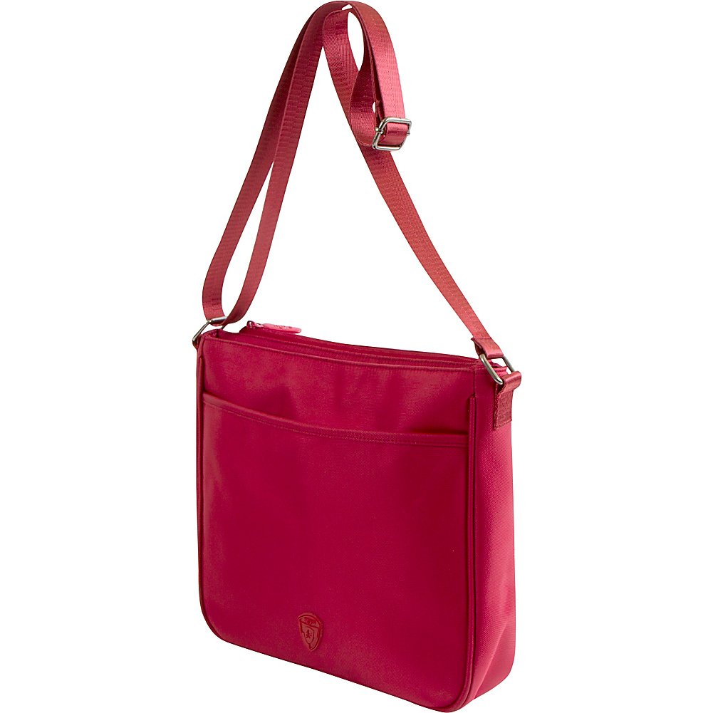 Heys America HiLite The Art of Modern Travel Dual Zip Crossbody (Purple)