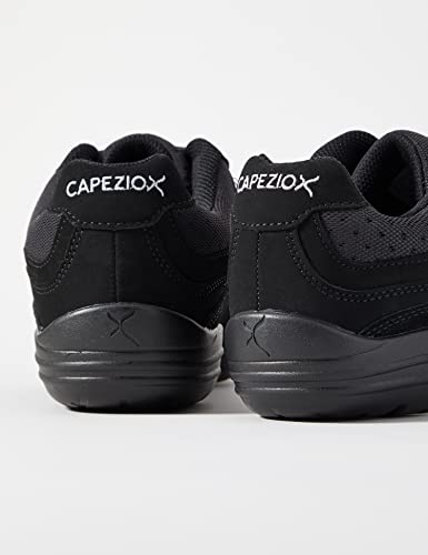 Capezio Unisex Rock It Dansneaker Dance Shoe, Dance Shoes With Cool Ventilated Arch & Modern Design For Many Styles Of Dance,Shoes Women & Men Can Wear For Studio Practice & On Stage-Black,Size 10.5