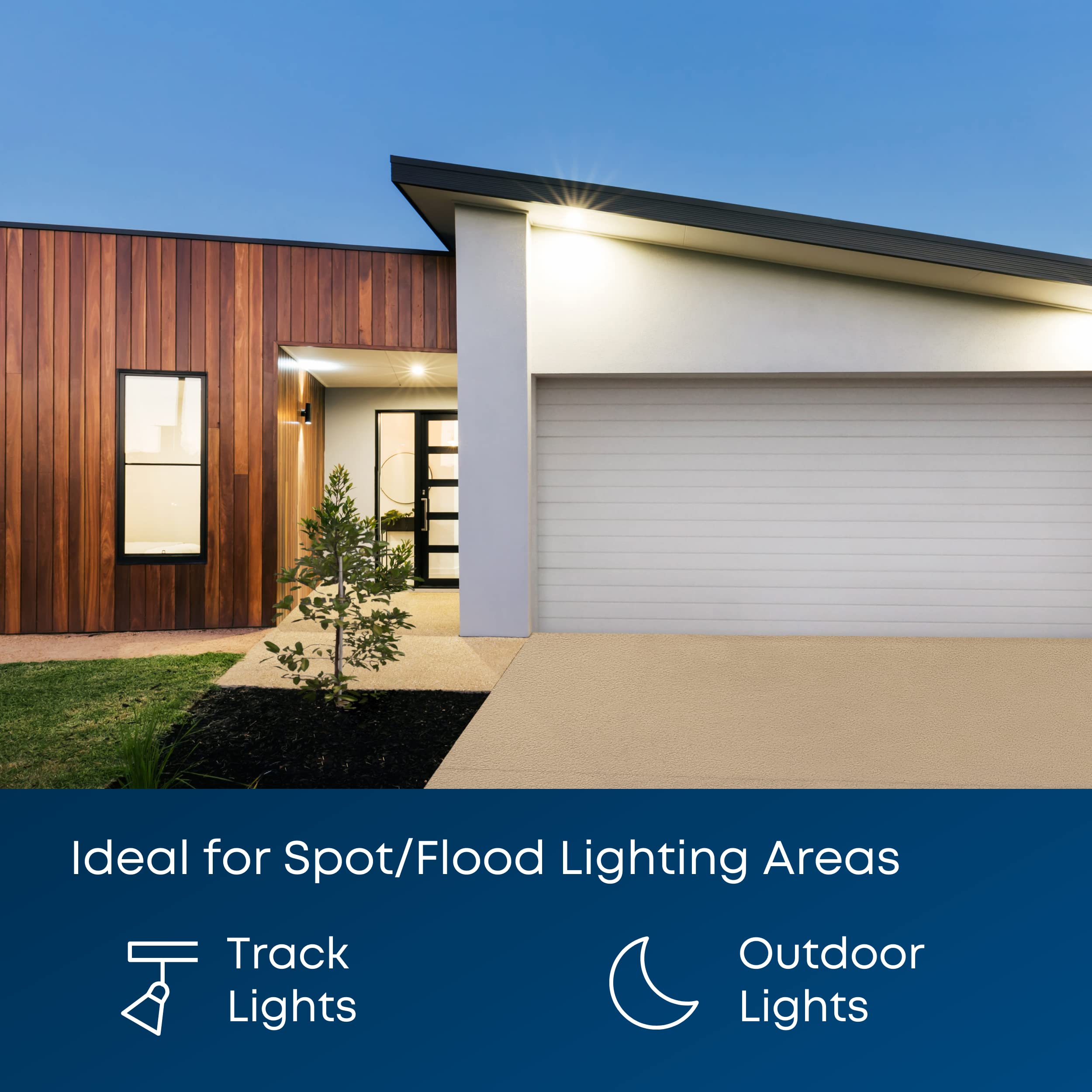 Feit Electric LED PAR30L Bulbs, 75W Equivalent, Dimmable, 3000K Bright White, 750 Lumens, 22 Year Lifetime, E26 Base, PAR30 Flood Lights, Spotlight Bulb,Weatherproof, 2 Pack, PAR30LDM/930CA/2