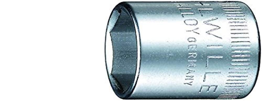 Stahlwille 01010035 Steel Hexagon #40, Gentle, Resilient, High-Performance Steel, Chrome Plated, Size 3.5 mm, Length 23 mm, Width 10.7 mm, Made in Germany