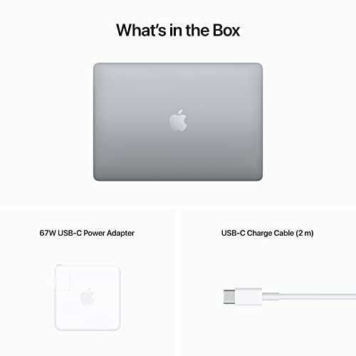 Mid-2022 Apple MacBook Prowith Apple M2 Chip with 8-Core CPU (13.3-inch, 24GB RAM, 1TB SSD) (QWERTY English) Space Gray (Renewed)