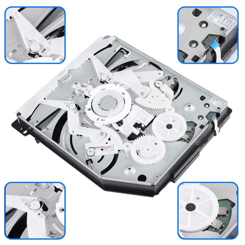 MMOBIEL Blu-Ray Laser Drive KES-490A Motor Unit Replacement for PlayStation PS4 CUH-11xx Incl TR8 and (+) Screwdrivers