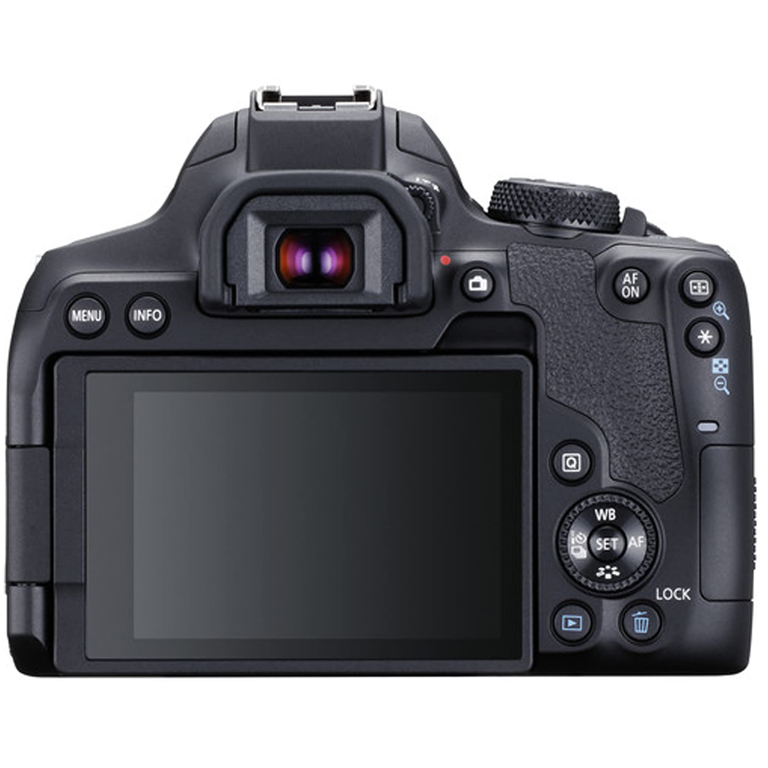 Canon EOS Rebel T8i DSLR Camera w/EF-S 18-55mm F/4-5.6 is STM Lens + 2X 64GB Memory + Case + Filters + Tripod + More (35pc Bundle)