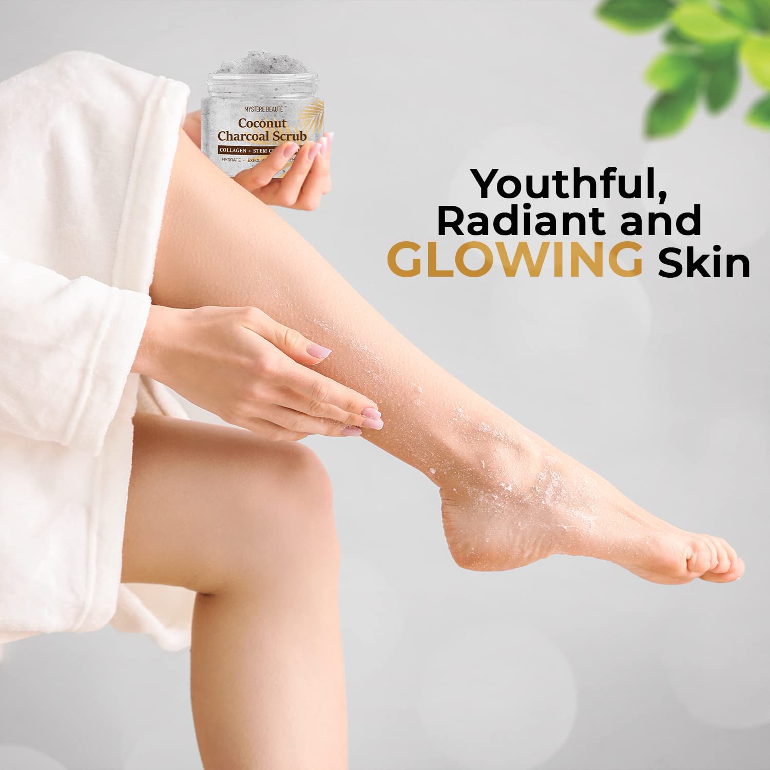 Himalayan Rose Scrub and Coconut Charcoal Scrub - Bundle