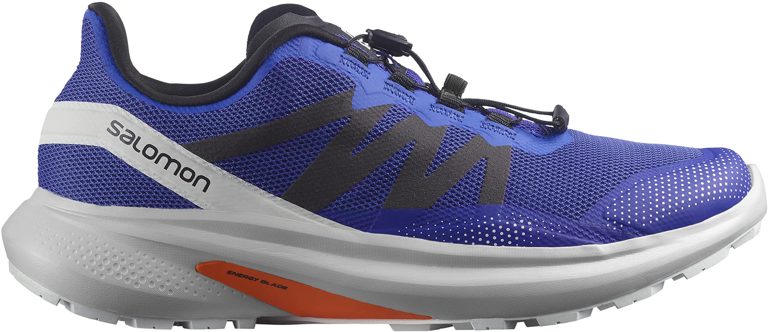 Salomon Men's Hypulse Trail Running Shoe, Dazzling Blue/Black/Vibrant Orange, 11