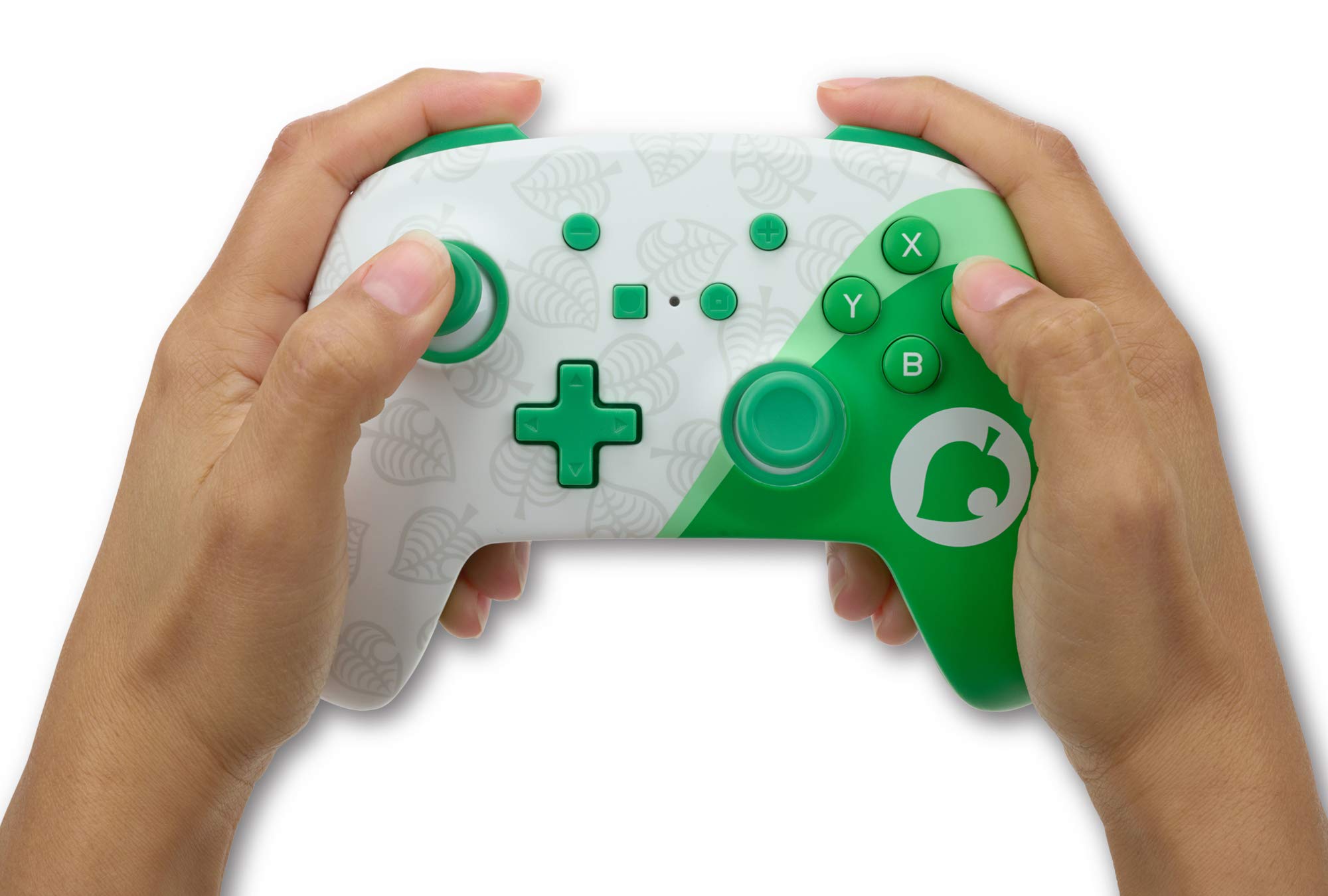 PowerA Enhanced Wireless Controller for Nintendo Switch - Animal Crossing: Nook Inc., Nintendo Switch Lite, Gamepad, Game Controller, Bluetooth Controller, Rechargeable - Nintendo Switch