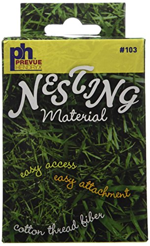Prevue Pet Products BPV103 Cotton Thread Fibers Bird Nesting Material Box
