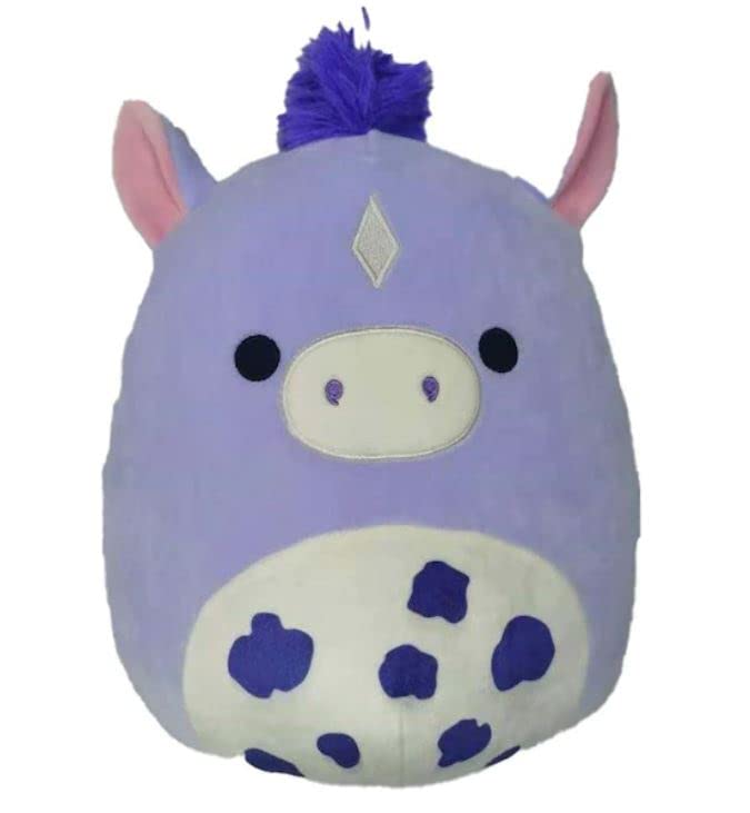 Squishmallow Horse 30cm (12 inch) Meadow Purple Plush Stuffed Animal Super Soft Cuddle Pillow