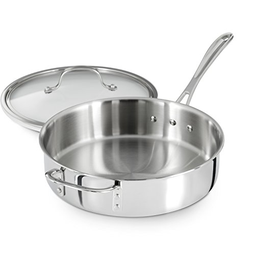 Calphalon Tri-Ply Stainless Steel 3-Quart Saute Pan with Cover
