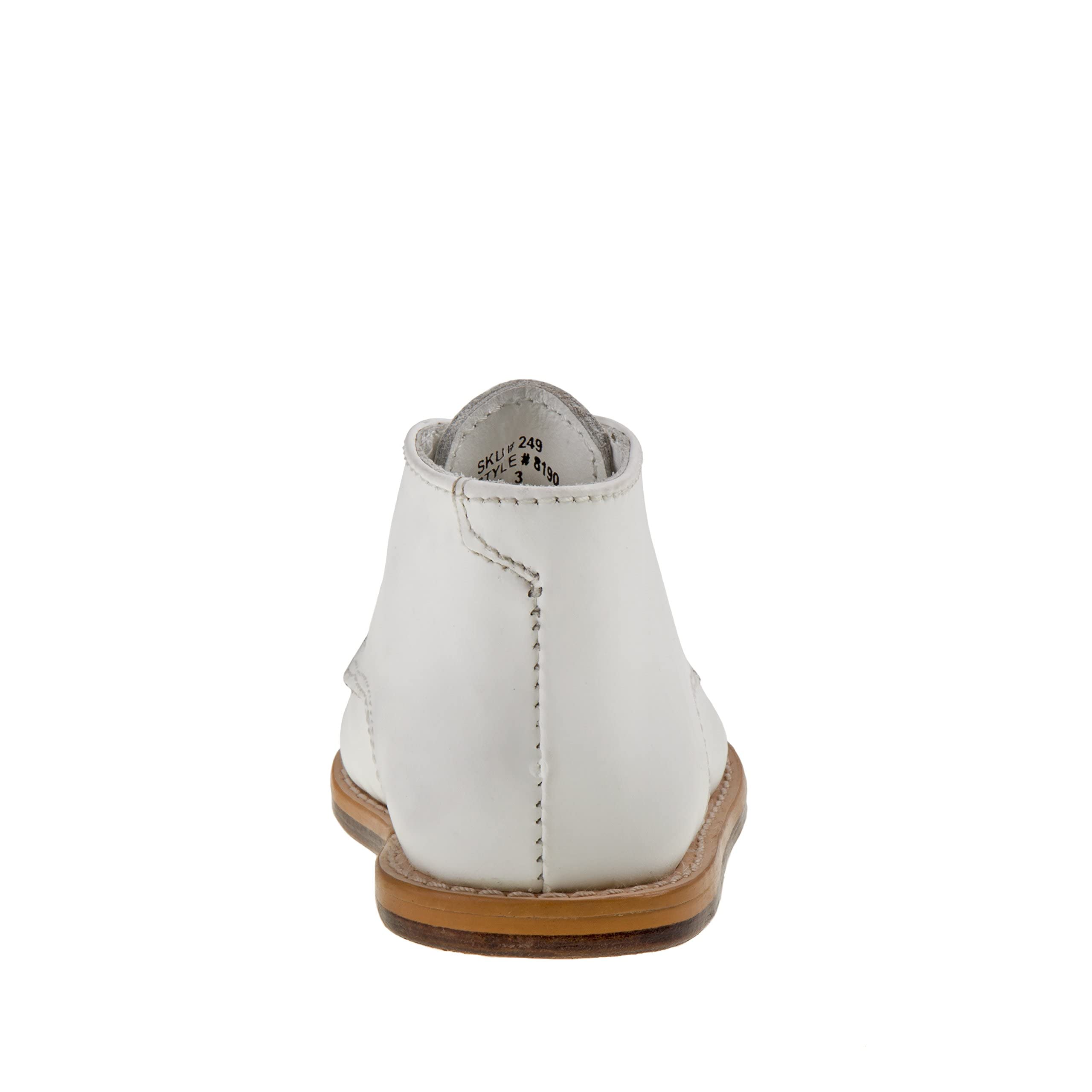 JOSMO baby girls Unisex Walking First Walker Shoe, White, 3.5 Infant US