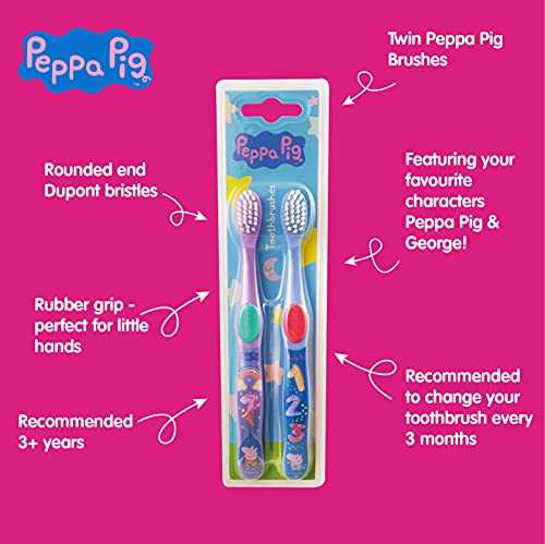 Peppa Pig Toothbrush Twin