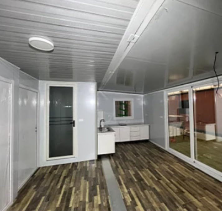 Generic Manufacturer 40FT Homes prefab Steel Expandable Container Houses Extendable Foldable Container House Including bedrooms, Kitchen, Bathroom and a Free TV