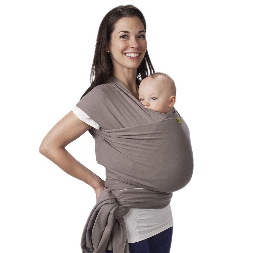 Boba Baby Wrap Grey and Boba X Denim Rain Soft Carrier Combo
