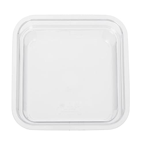 Cambro 2SFSCW135 CamSquare Food Container 2 qt. 7-1/4" x 7-1/4" x 3-7/8" clear