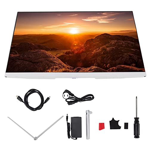 Desktop Monitor, 16:10 HD VGA DC Port 100-240V Industrial Computer (US Plug)