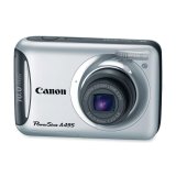 CNMA495PWRSHOT - Digital Camera, 10.0 Megapixel, 3.3X Optical Zoom, Silver