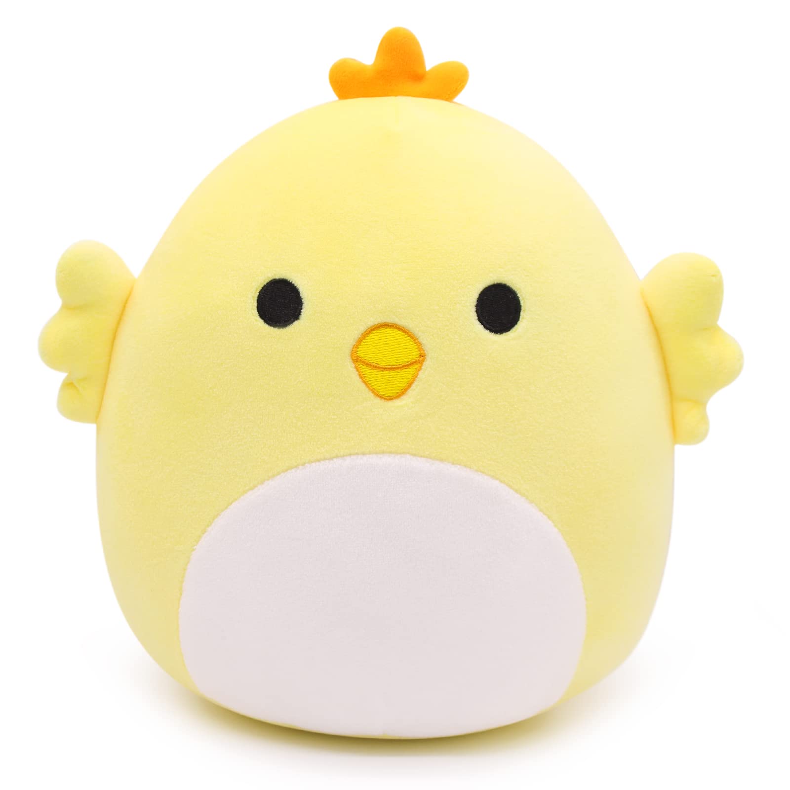 Chick Stuffed Animals, Kawaii Chick Plush Toy, Soft Easter Chick Doll Pillow Easter Plush Gift for Kids
