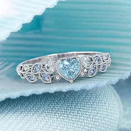 Bride Ring Engagement Wedding Ring Jewelry for Your Princess Crystal Stacking Stacking Rings Engagement Bands