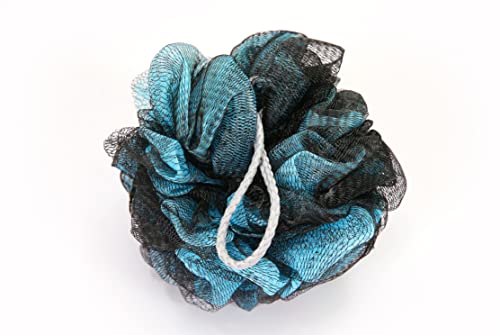 LiFBEAUTiFuL Bathing Ball,Set of Four, xxl-75g,Super Large Size,Towel Gourd,Strong Exfoliation, Four Colors,Delicate Foam,Four Hooks are accompanied,Loofah, Blue,yellow,purple,green, 6×6×6 Inch