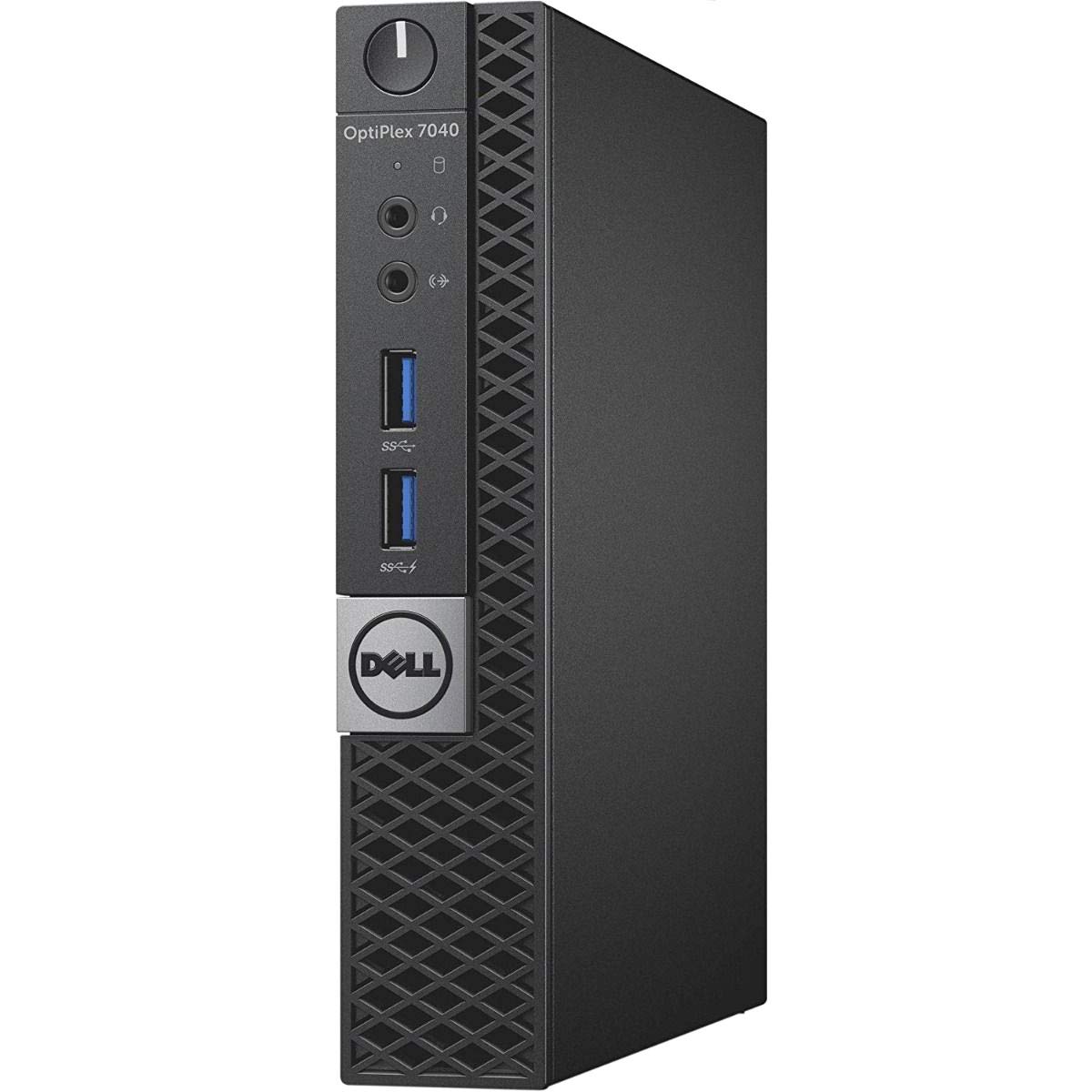 Dell Optiplex 7040 Micro Form Factor Desktop, Intel Quad Core i5 6500T 2.5Ghz, 16GB DDR4, 128GB SSD Hard Drive, HDMI, Windows 10 Pro (Renewed)