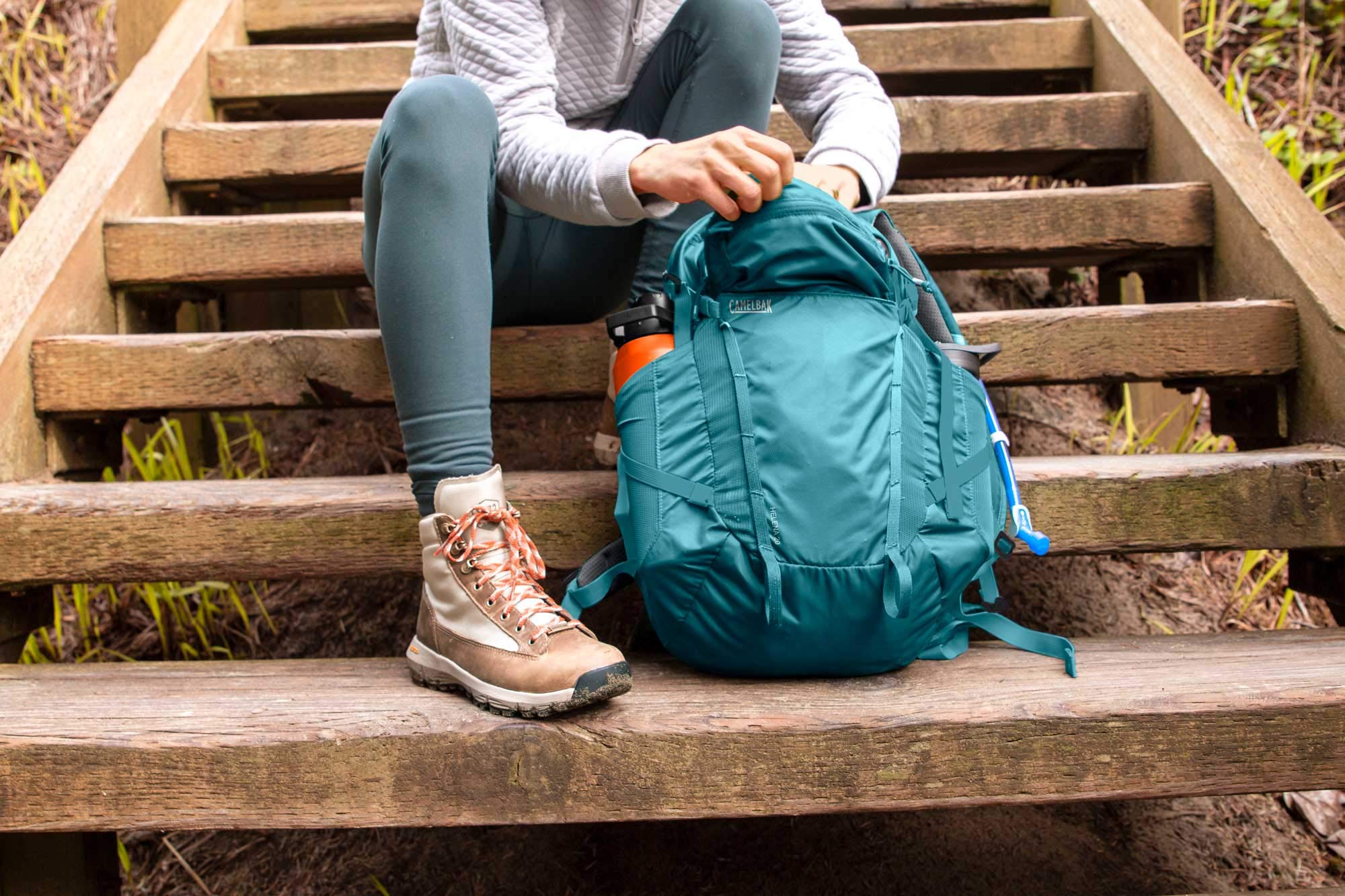 CamelBak Women’s Helena 20 Hiking Hydration Pack - 85oz, Dragonfly Teal/Charcoal