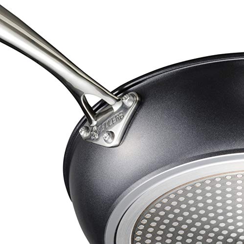 Kyocera CFP30BK Ceramic Nonstick Fry Pan, 12 inch, Black