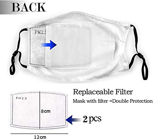 Cloth Face Mask Washable Assistant Principal Anti Filter Dust Cycling Mouth Mask Reusable Printed
