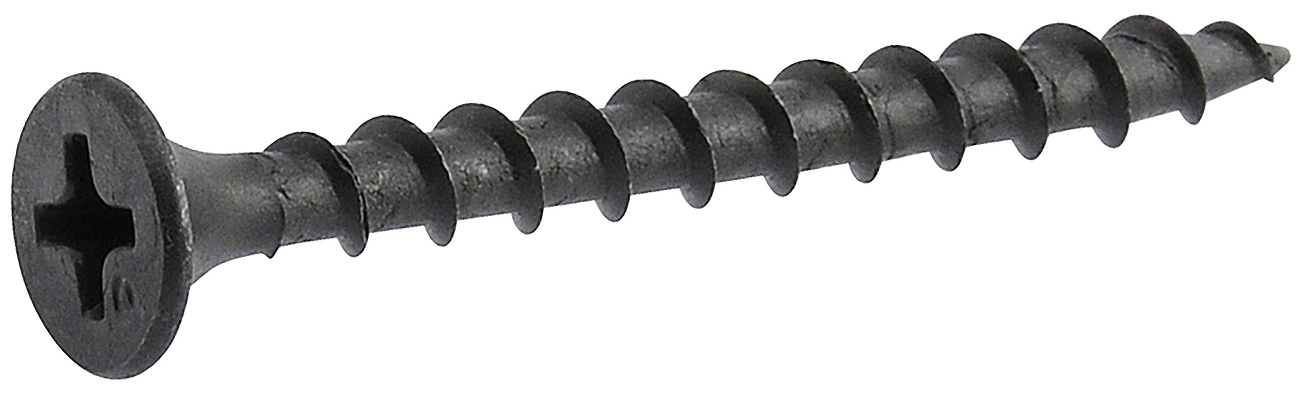 The Hillman Group Coarse Thread Drywall Screw #8 x 2-1/2', Black Phosphate