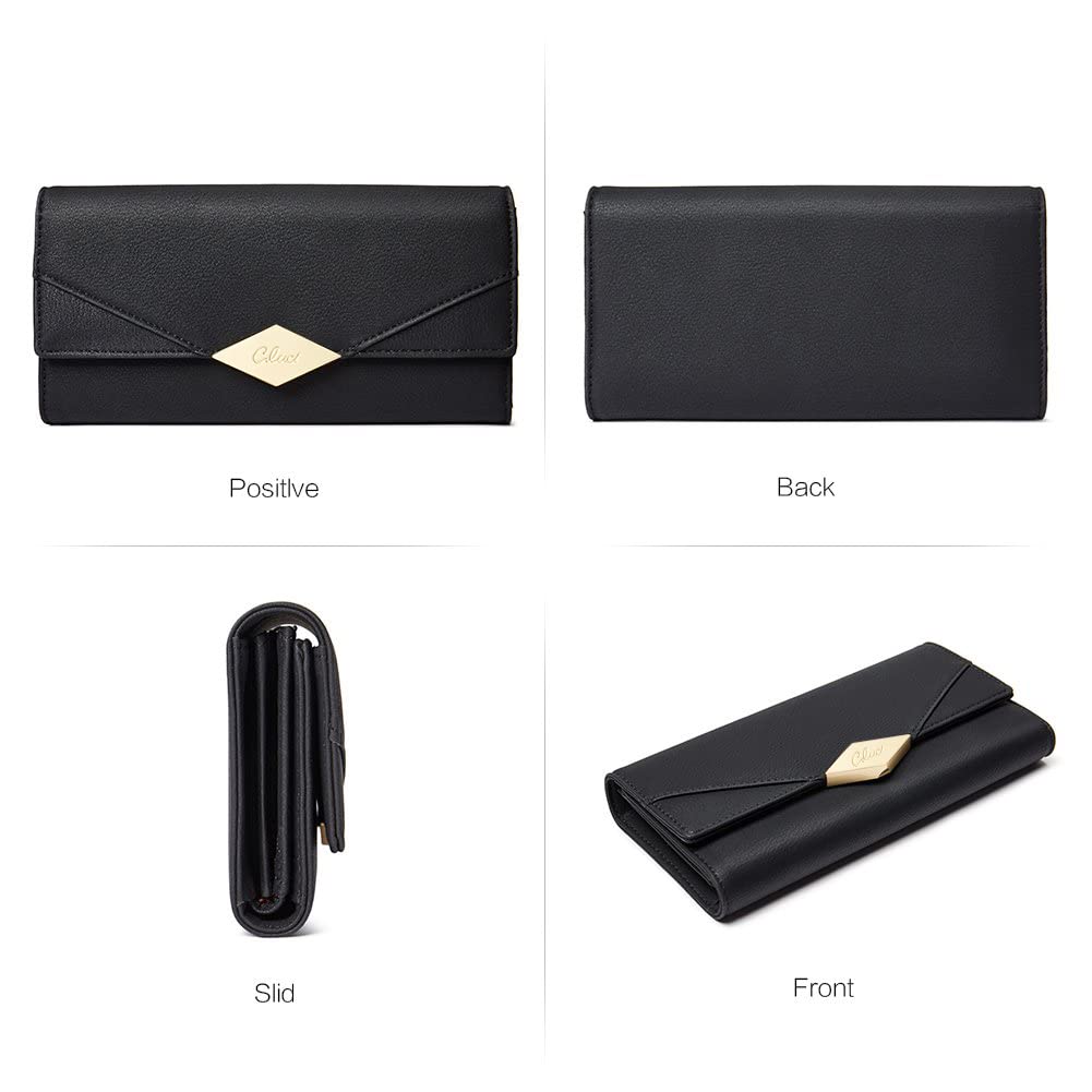 CLUCI Travel Backpack Bundles with Women Wallet